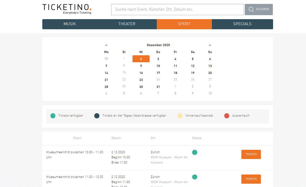 Das TICKETINO-Slotbuchungsmodul wird jetzt selbstbedienbar!